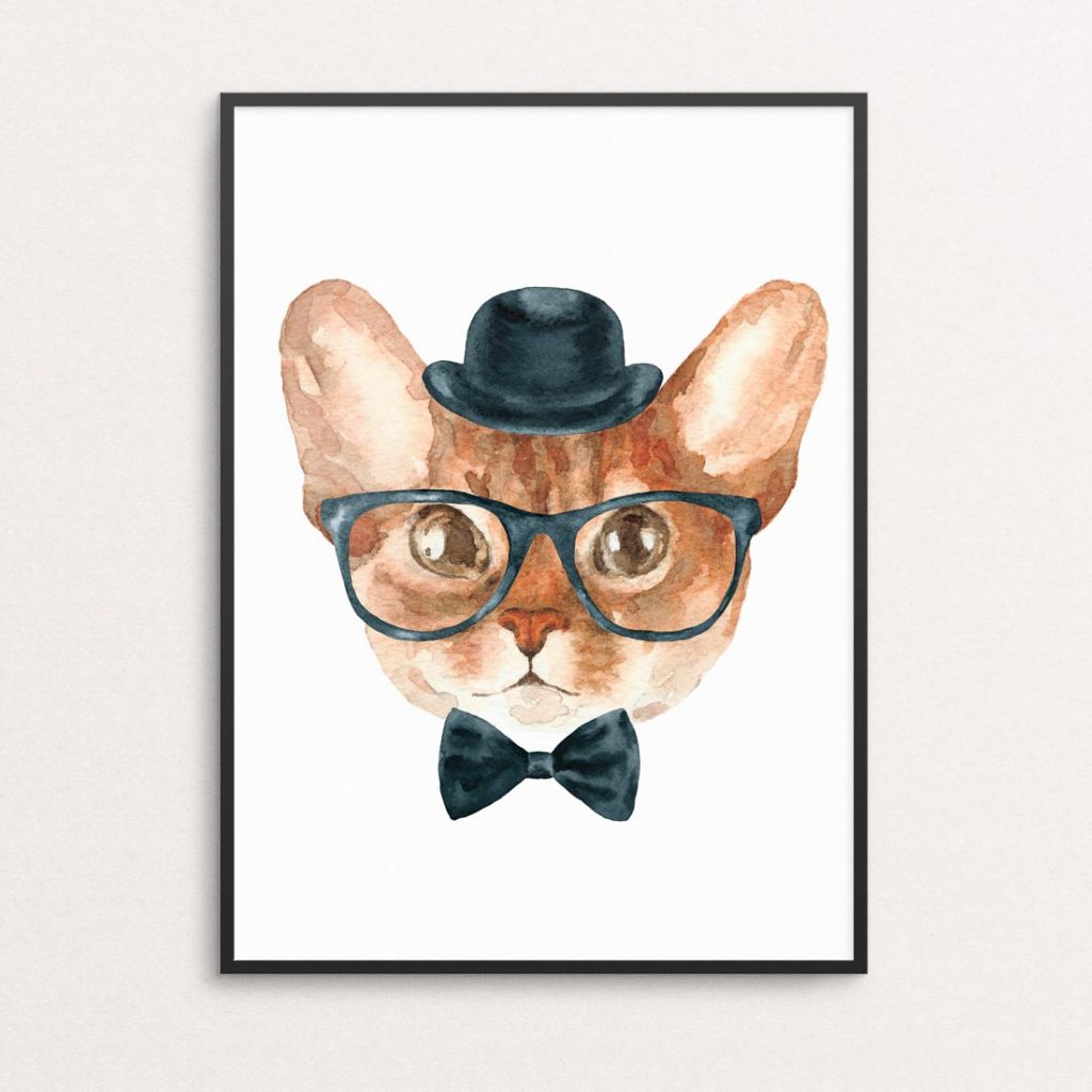 Obraz Kot Vintage - SmallART